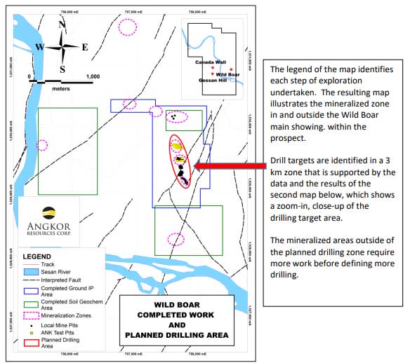 Angkor Resources defines Drill Targets at Wild Boar Prospect, Cambodia ... Angkor Resources defines Drill Targets at Wild Boar Prospect, Cambodia ...